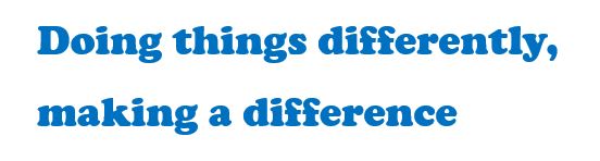 Doing Things Differently – AMaGA Education